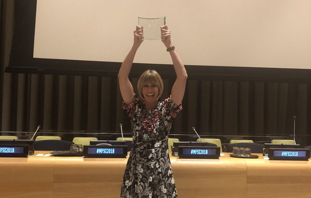 GLOBAL GOALSCAST HOST EDIE LUSH WINS 2018 MEDIA FOR SOCIAL IMPACT ...